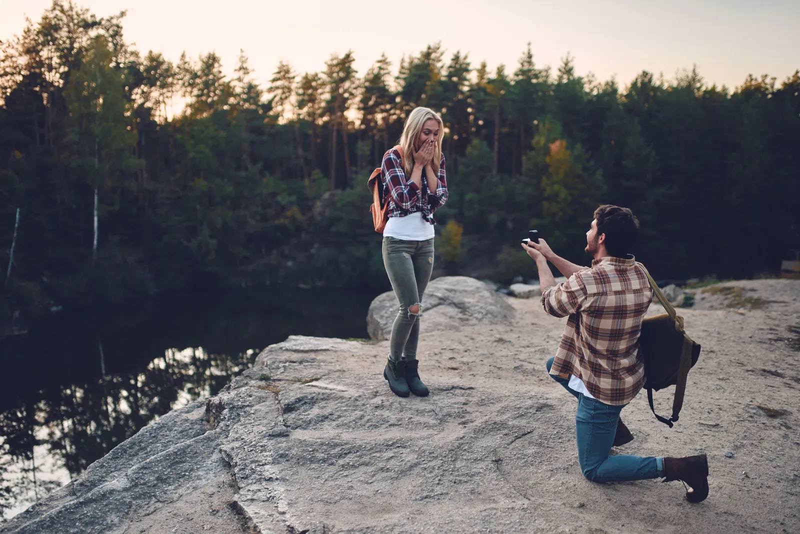 Woman Accidentally Filming Her Own Proposal Delights Internet - Newsweek