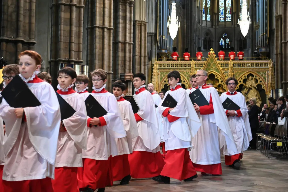 ‘Main Character’ Choirboy Goes Viral at Queen’s Funeral - Newsweek