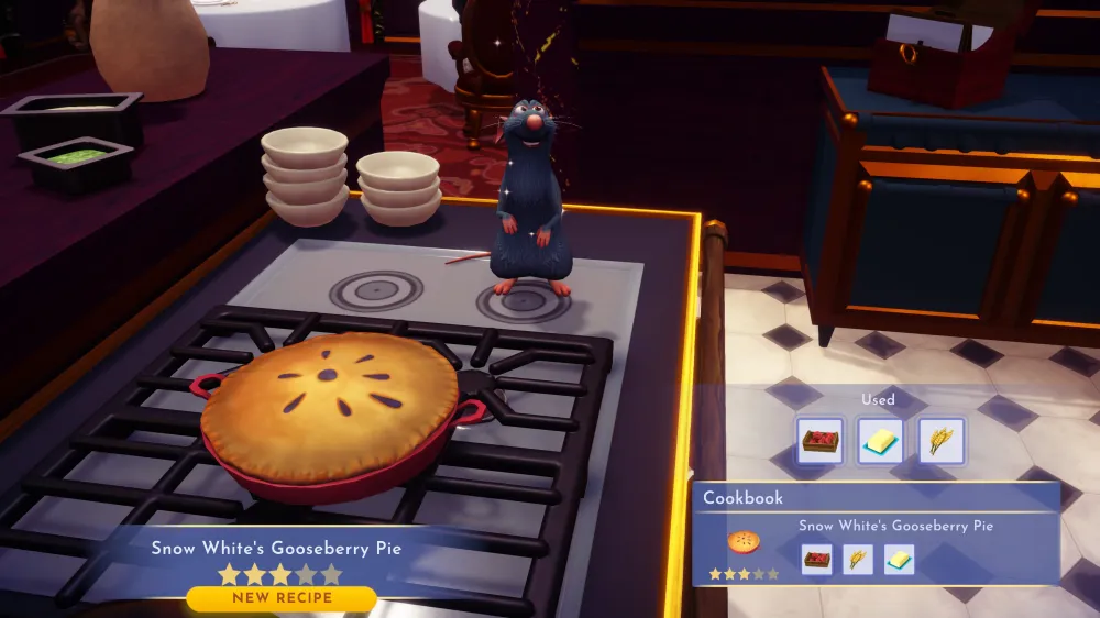 Disney Dreamlight Valley: Snow White’s Gooseberry Pie Recipe - Newsweek