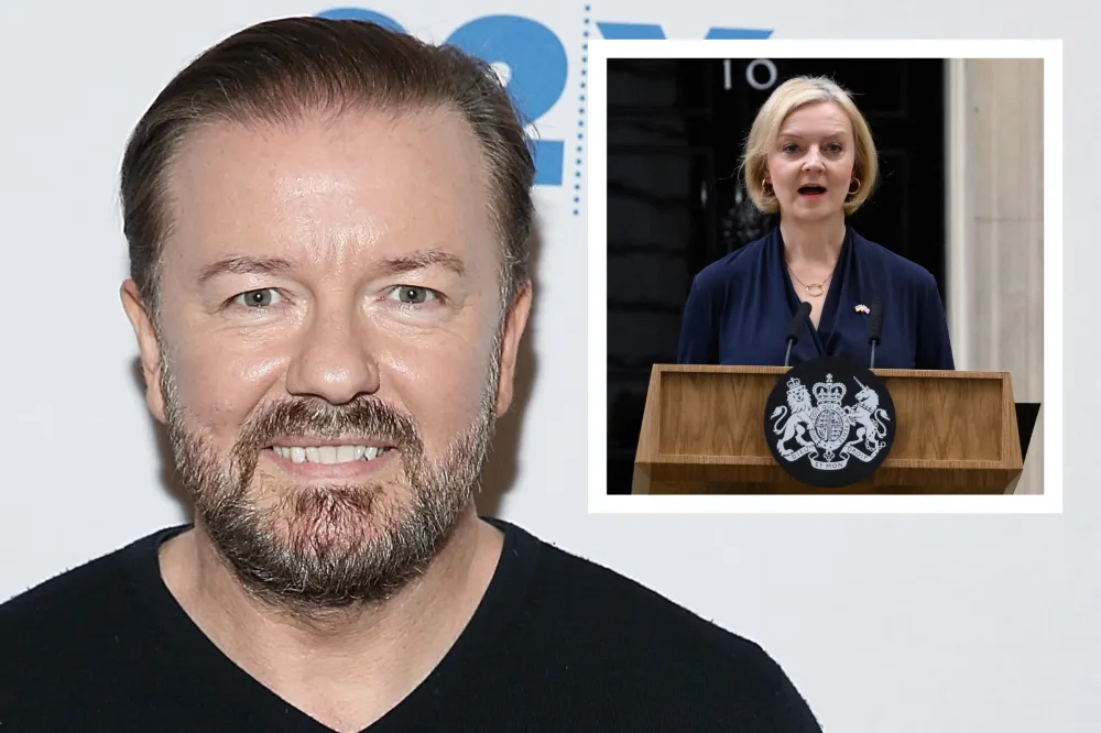 Ricky Gervais’ Reaction to Liz Truss Resignation Sparks Jokes, Memes ...