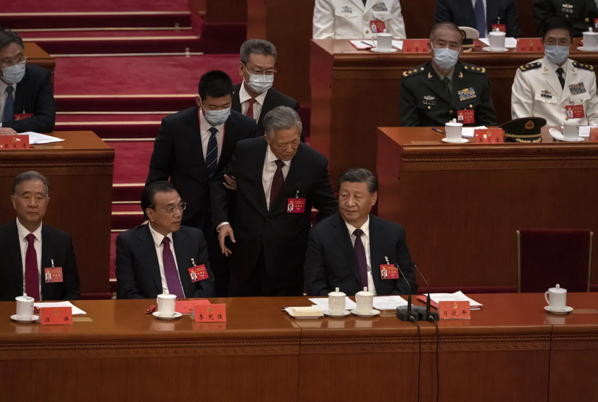 Video of Hu Jintao Pulled From CCP Congress ‘Chilling’: Ex-NATO ...