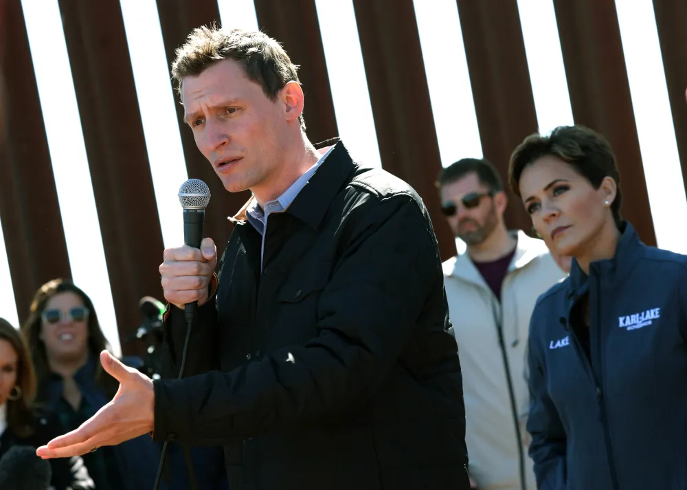 Arizona Poll: Blake Masters Holds Slim Lead Over Mark Kelly for First ...