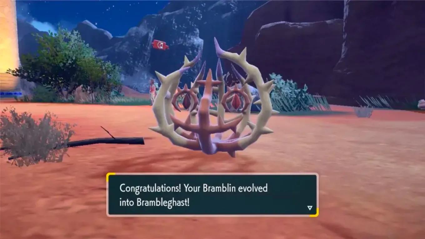How to Evolve Bramblin Into Brambleghast in Pokemon Scarlet and Violet ...