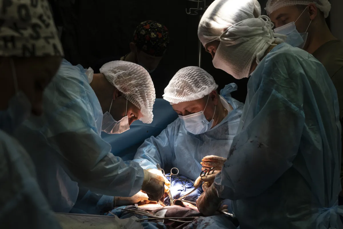 Russian Missile Plunges Child’s Heart Surgery Into Darkness in Viral ...