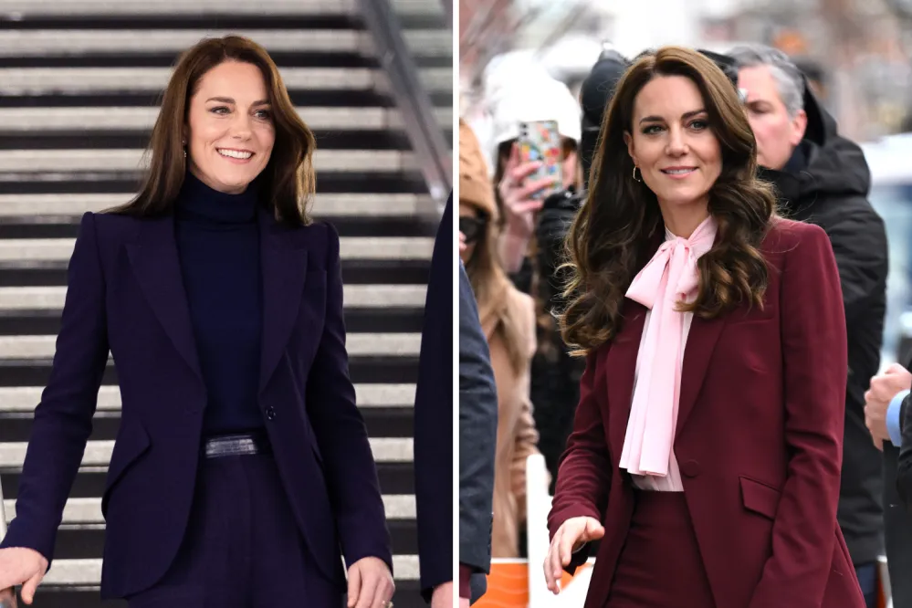 Kate Middleton’s Boston Wardrobe Showcases ‘Ascent into Pantsuits ...