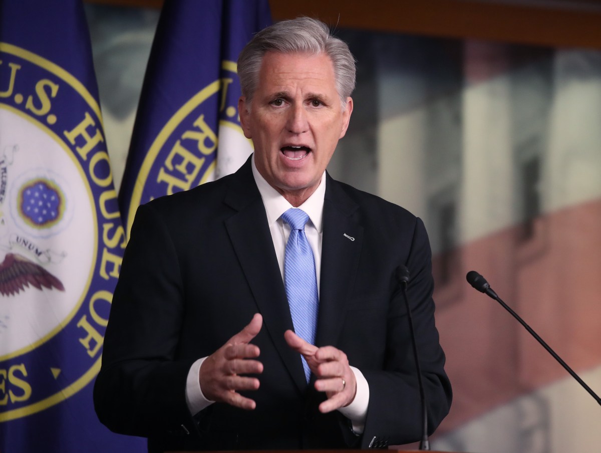 Kevin McCarthy Threatens to Delay Key Defense Bill Over Vaccine Mandate ...