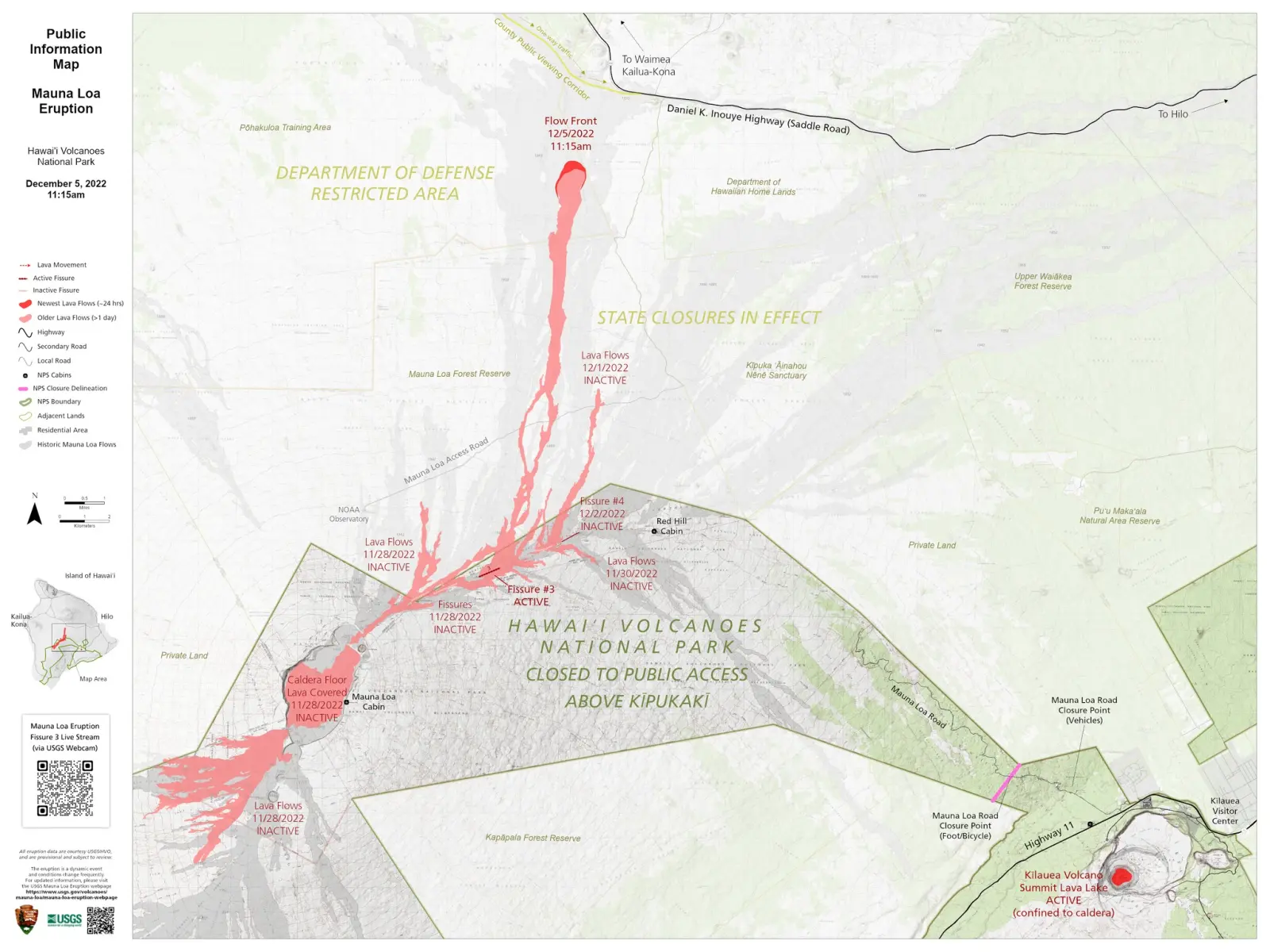 Raging Mauna Loa Lava River Filmed Flowing From Volcano L... - Newsweek