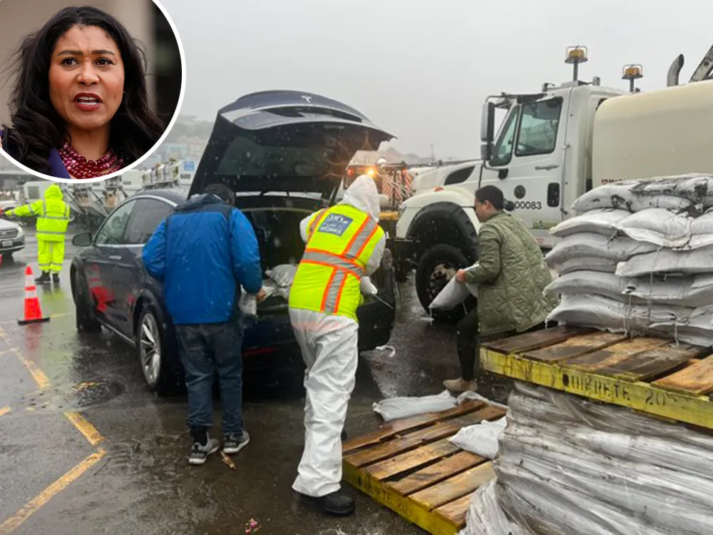 California Bomb Cyclone Photos Show Scale of Storm as Flooding Hits ...