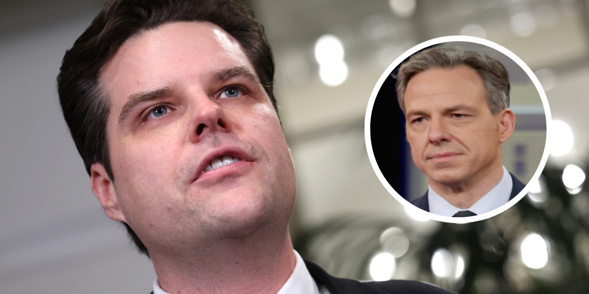 CNN Anchor Defends Matt Gaetz’s Wishes for Speaker Vote: ‘Devil’s ...