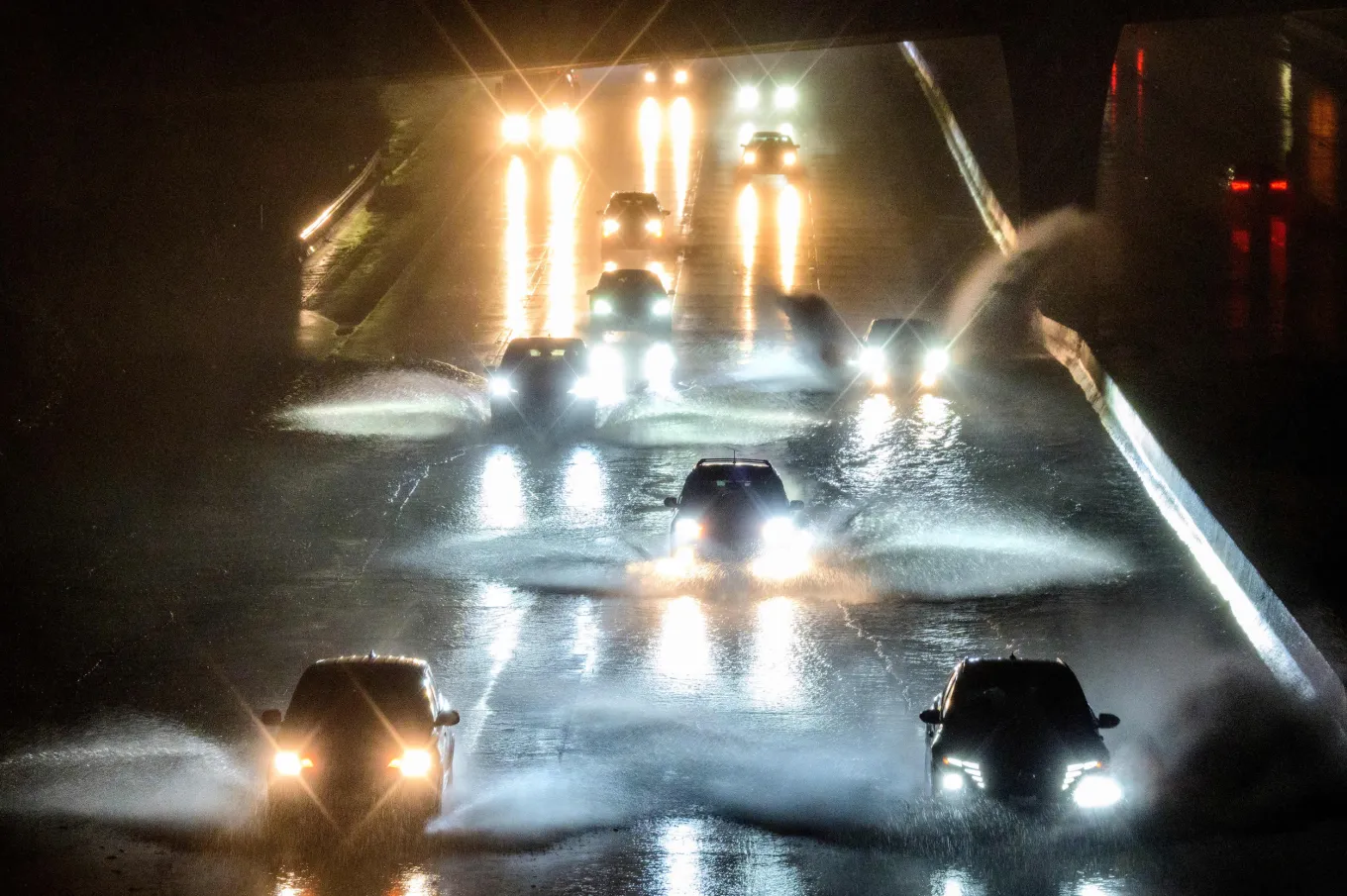 California Bomb Cyclone Photos Show Scale of Storm as Flooding Hits ...