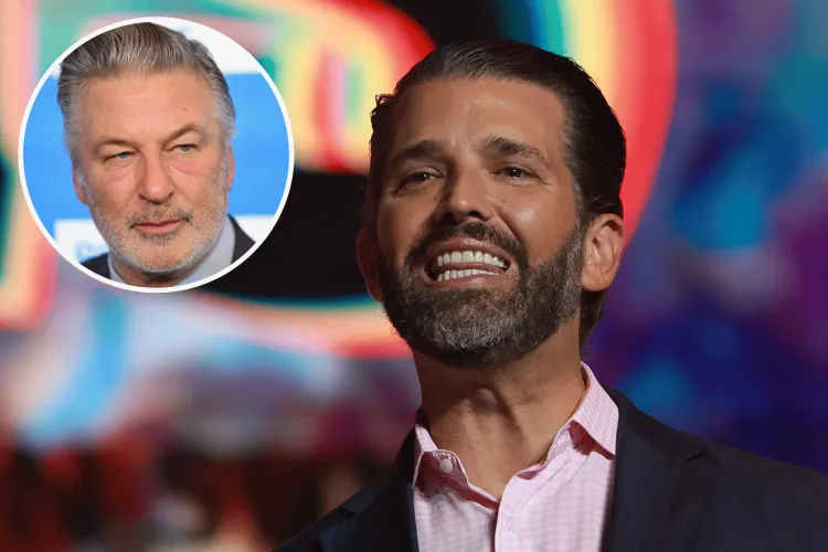 Donald Trump Jr. Mocks Alec Baldwin’s Possible Jail Time After Charges ...