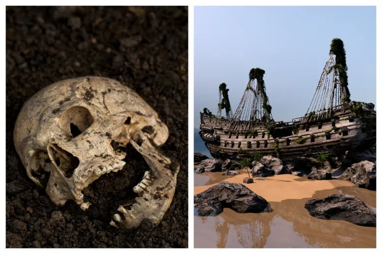 Skull Found on Beach May Be From Centuries-Old Shipwrecked Sailor ...