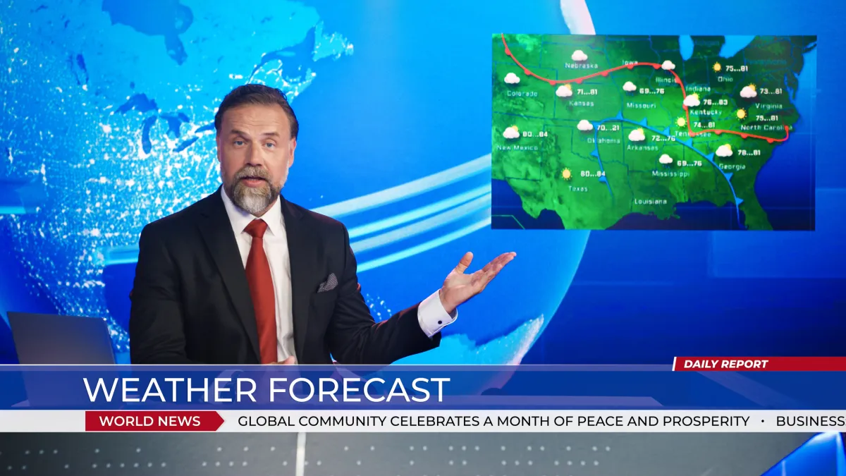 Hilarious Moment Weatherman Panics as Broadcast Fails to Cut Resurfaces ...