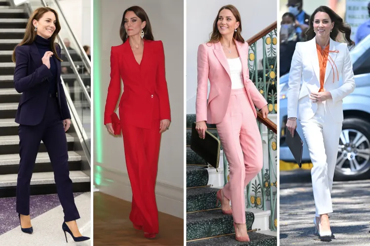How Kate Middleton’s New Uniform Takes Style Cues From Hillary Clinton ...