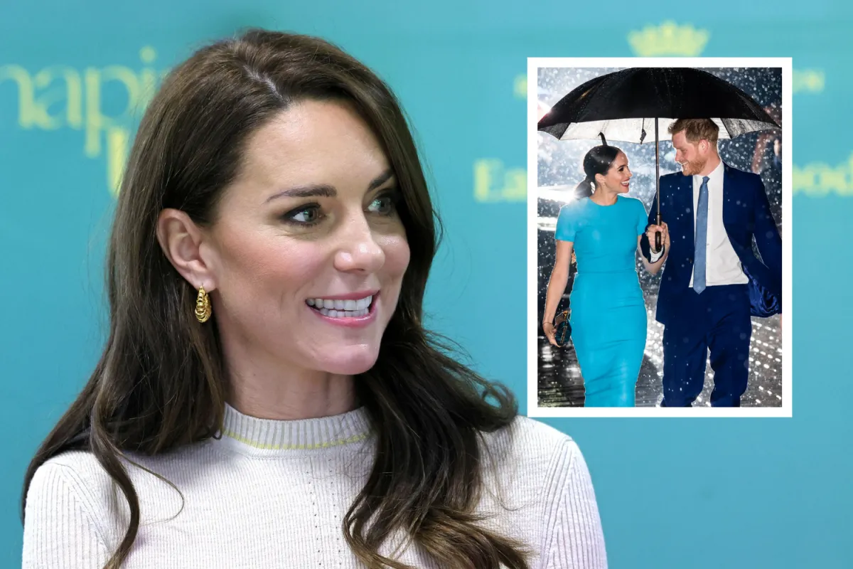 Kate Middleton Wears New Dress by Designer of Meghan’s Iconic Rain Look ...