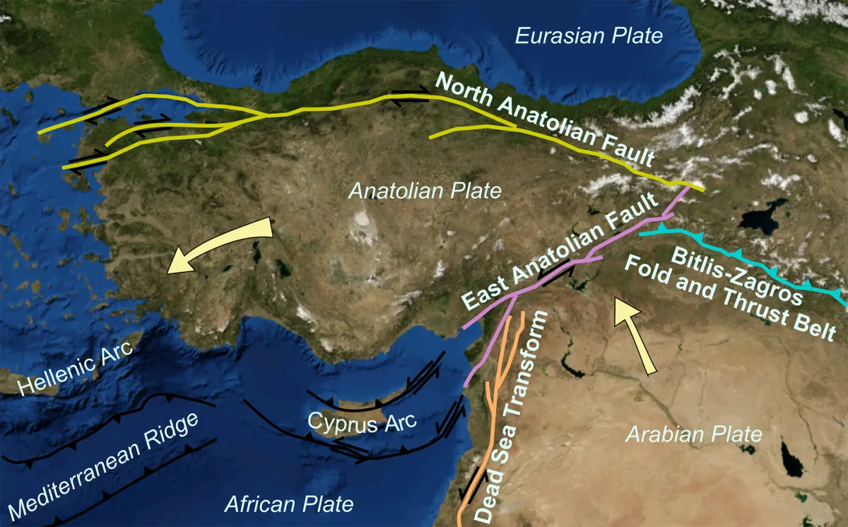 Turkey Earthquake Map Shows Cause of Devastating Strike - Newsweek