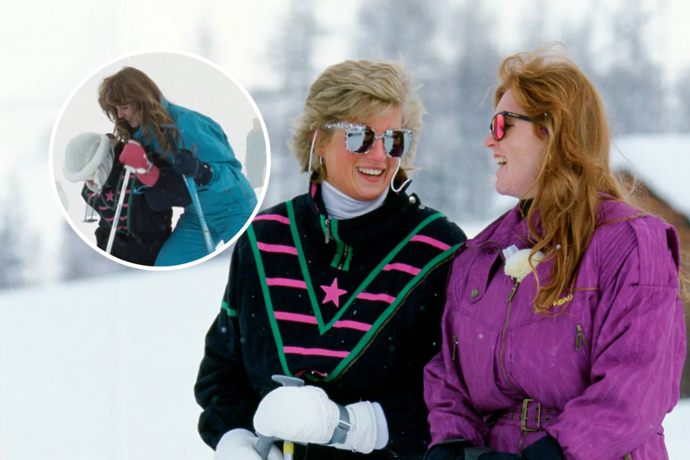 Princess Diana and Fergie’s Ski Slope ‘Silliness’ Becomes Viral Hit ...