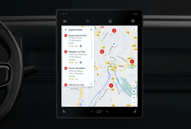 Google Adds Electric Vehicle Charging Station Info to In-car Maps ...