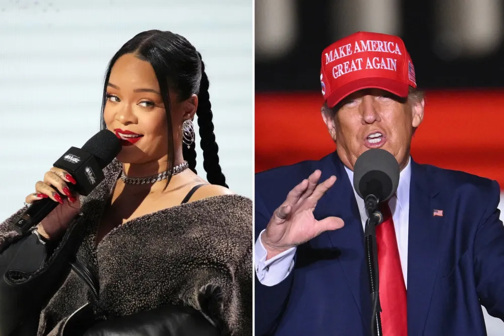 Trump Torches Rihanna as a Talentless ‘Nothing’ Ahead of Super Bowl ...