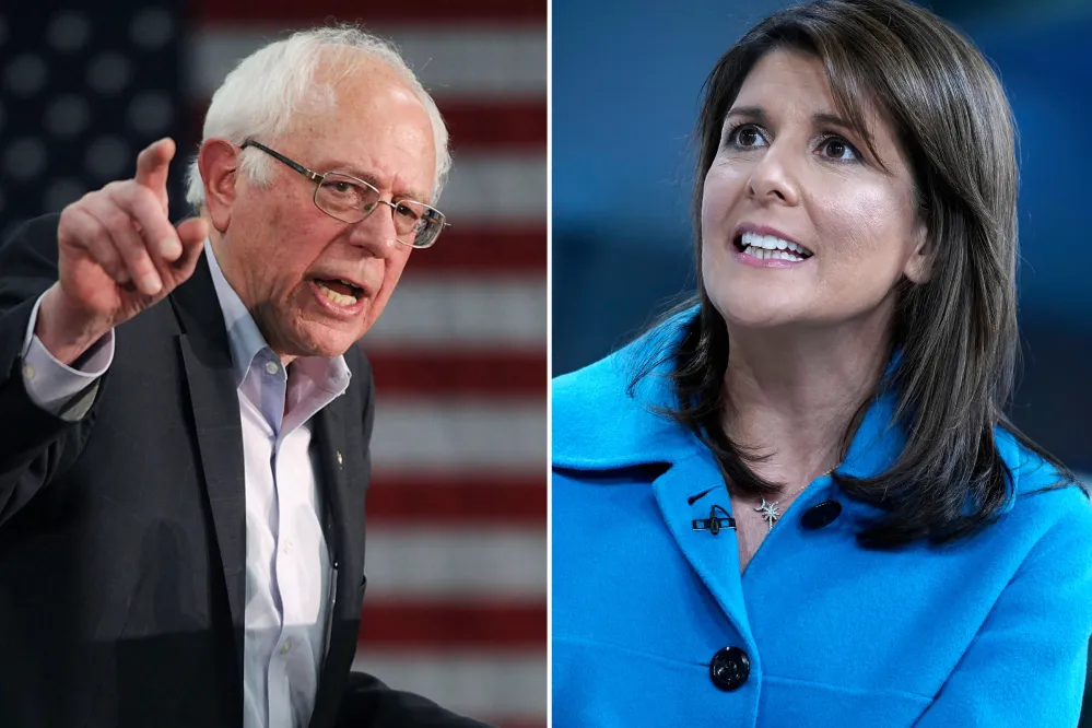 Bernie Sanders Outraged Nikki Haley Wants Him to Take Competency Test ...