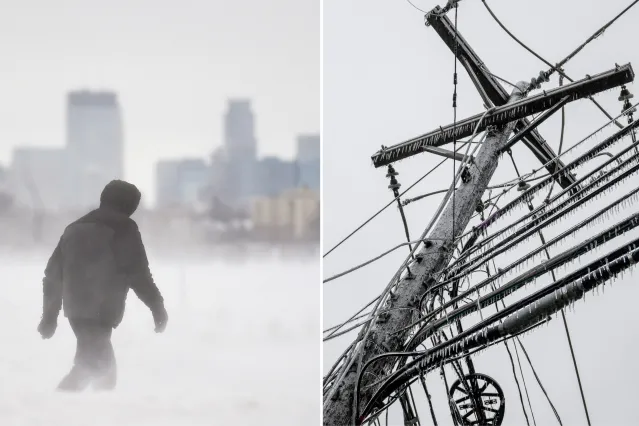 Winter Storm Power Outage Map as Blizzard Plunges 850,000 Into Darkness ...