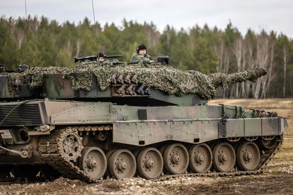 Ukraine Gets Leopard Tank Boost on War Anniversary: What Next? - Newsweek