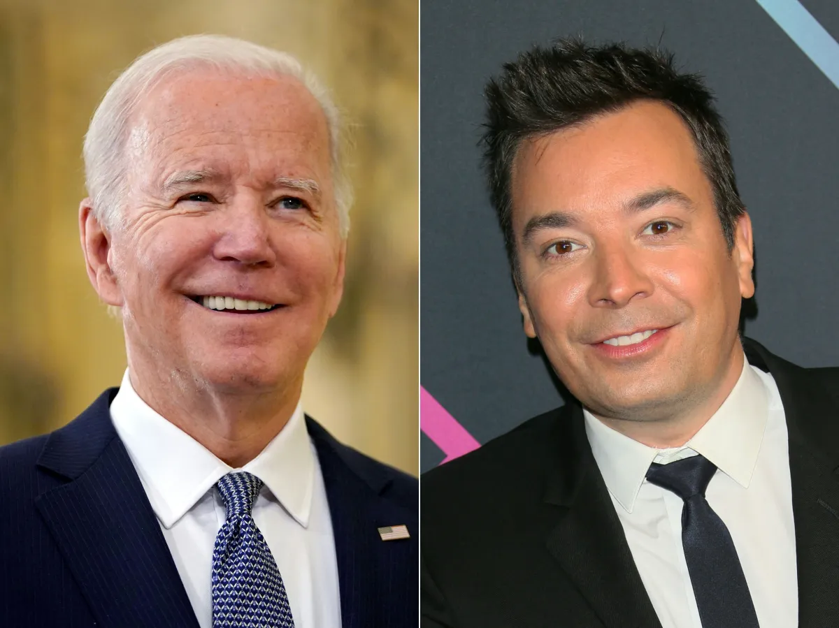 Jimmy Fallon Mocks Joe Biden’s Age—His ‘Brain Derailed’ - Newsweek