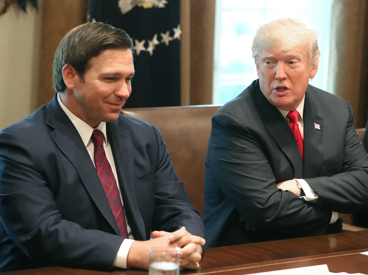 Ron DeSantis Dismisses Donald Trump’s Attacks As ‘Background Noise ...
