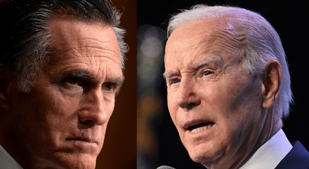 A Party for Both Joe Biden and Mitt Romney? It Could Be a Winner ...