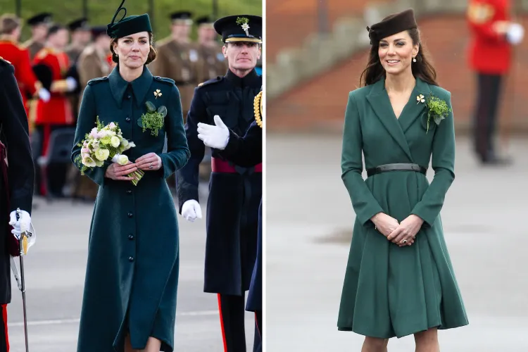 Kate Middleton Has Stylish St. Patrick’s Day Debut as Irish Guards ...