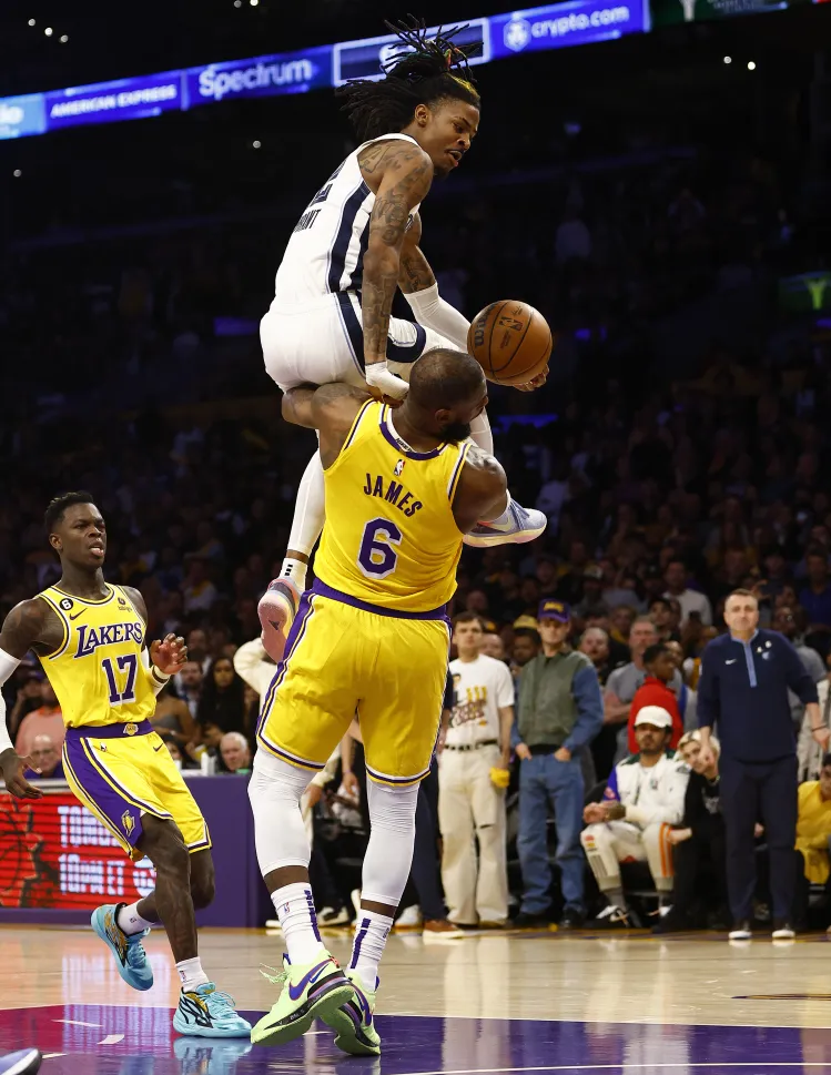 Ja Morant’s Form Mocked After Taking Out LeBron James - Newsweek