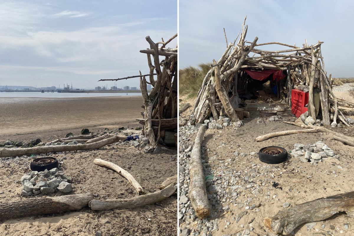 Beachgoer Stumbles on ‘Post-Apocalyptic’ Den Near Nuclear Power Station ...