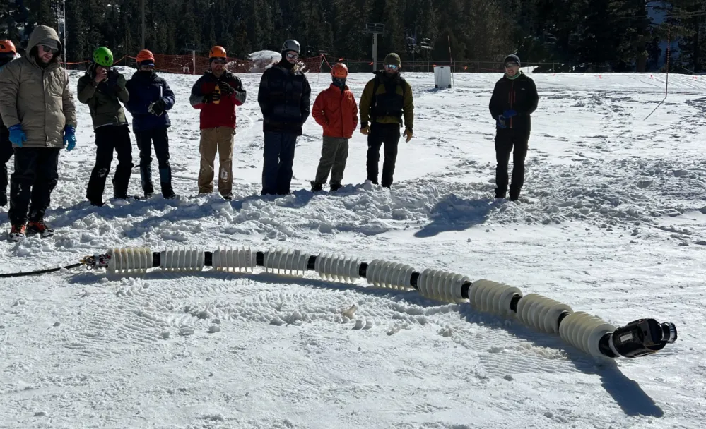 NASA Tests Robot Snakes to Send to Other Planets - Newsweek