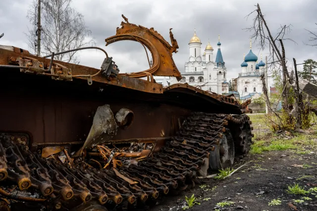 Video Shows Russian Tank Annihilated in ‘One Shot’ Strike - Newsweek
