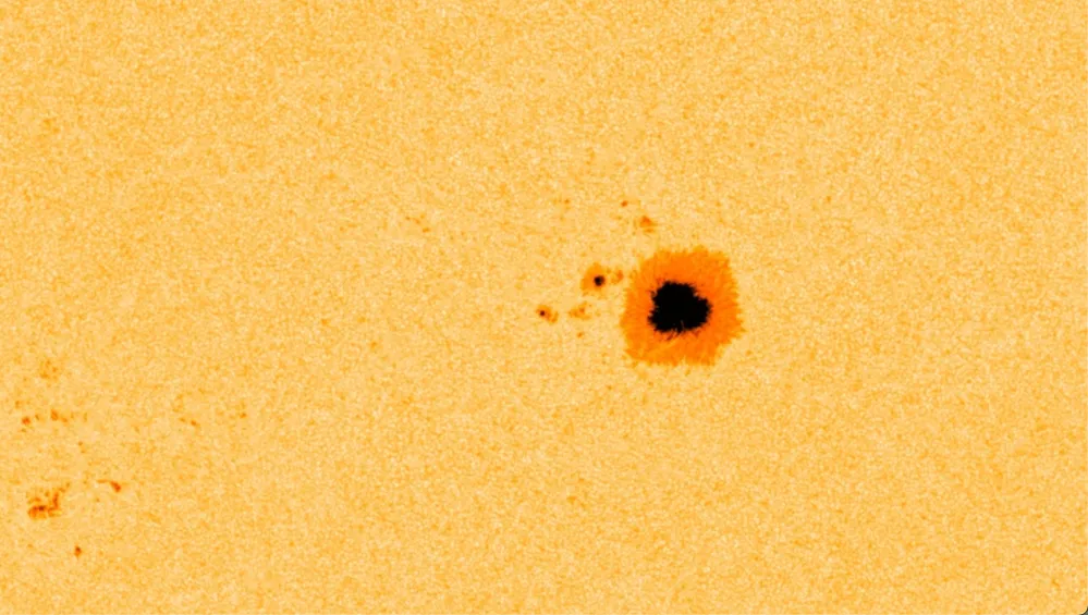 Huge Sunspot Four Times the Size of Earth Visible Without a Telescope ...