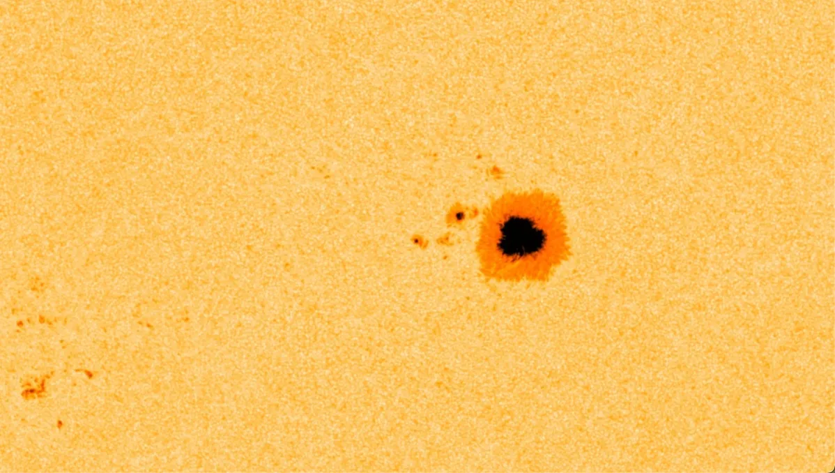 Huge Sunspot Four Times the Size of Earth Visible Without a Telescope ...