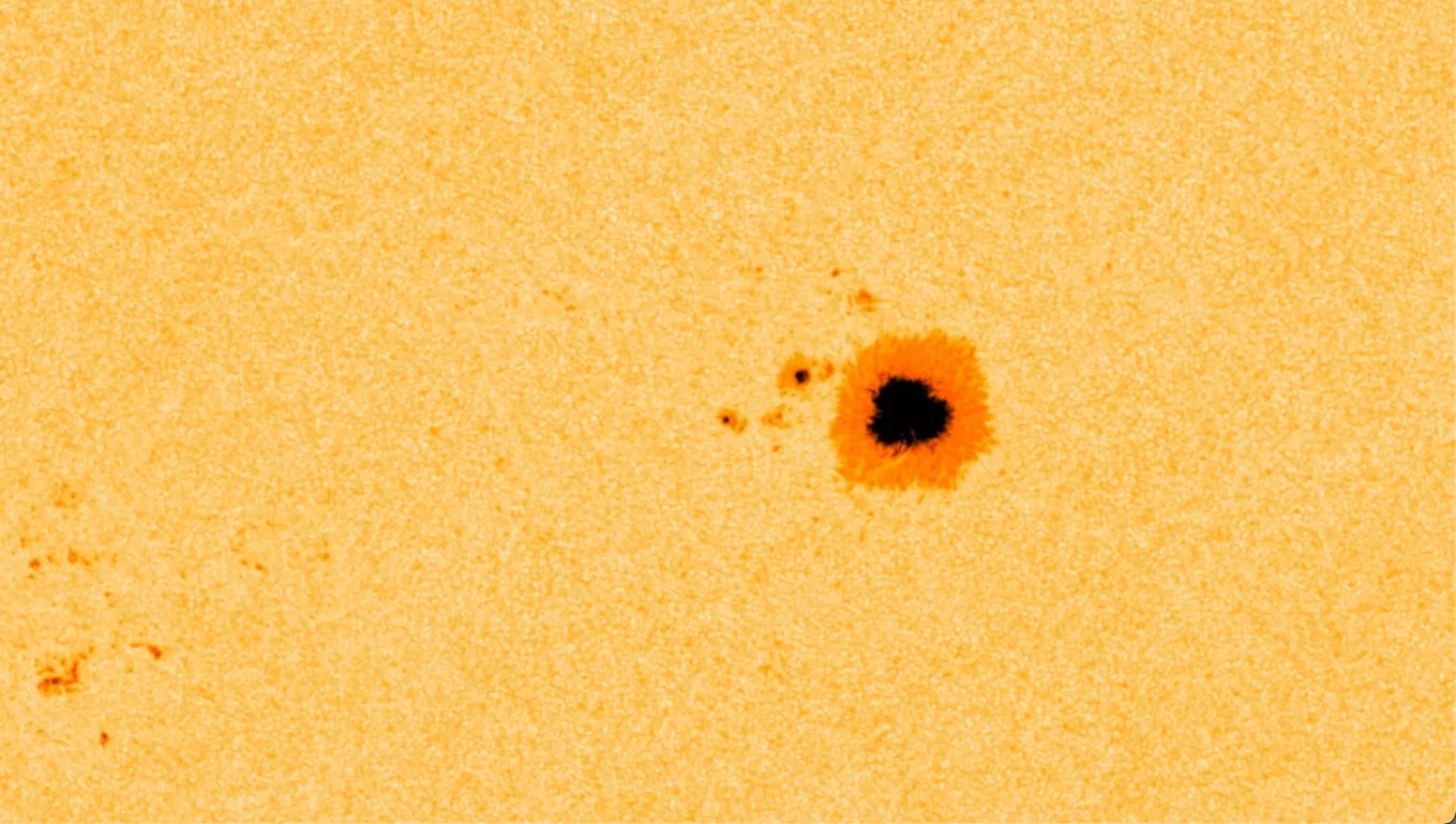 Huge Sunspot Four Times the Size of Earth Visible Without a Telescope ...