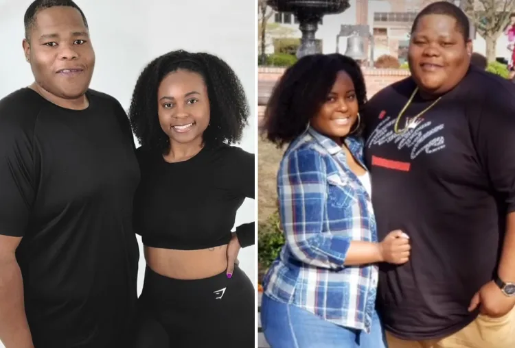 Couple Who Weighed 685lbs Share Secret Behind Joint Transformation ...