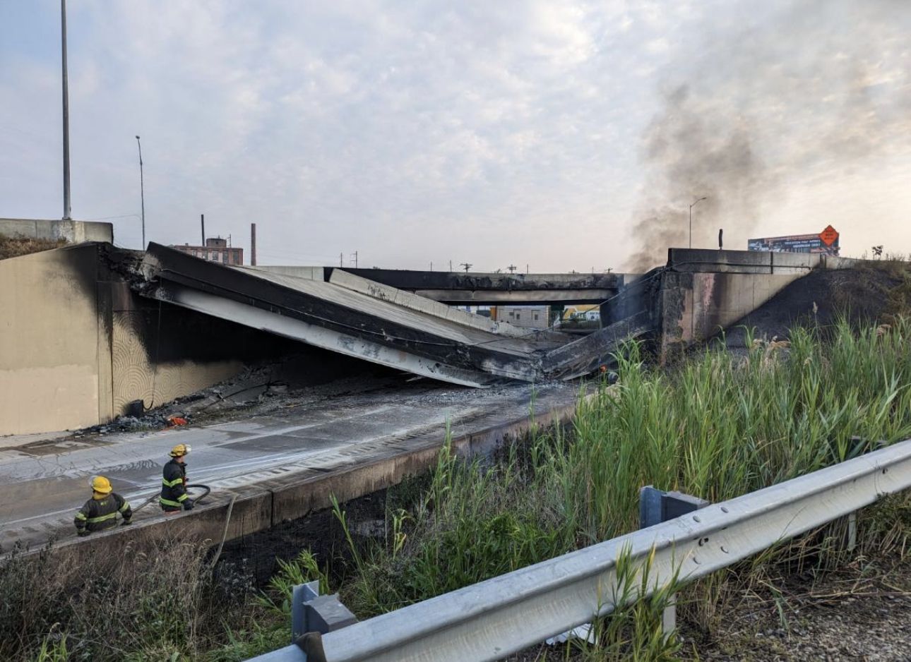 Video From Car Crossing I-95 Bridge Shortly Before It Collapsed Goes ...