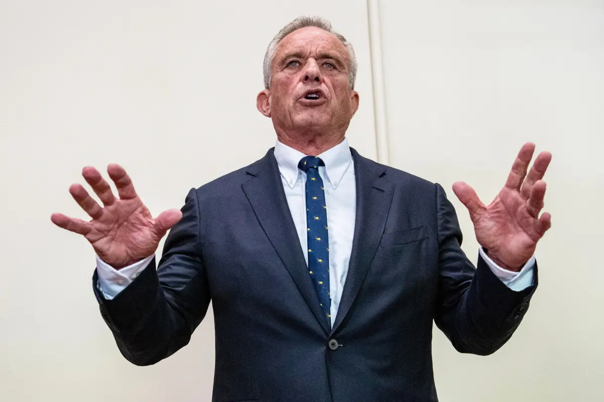 RFK Jr. Tears Up Over Vaccine Injury Claims With Joe Rogan - Newsweek