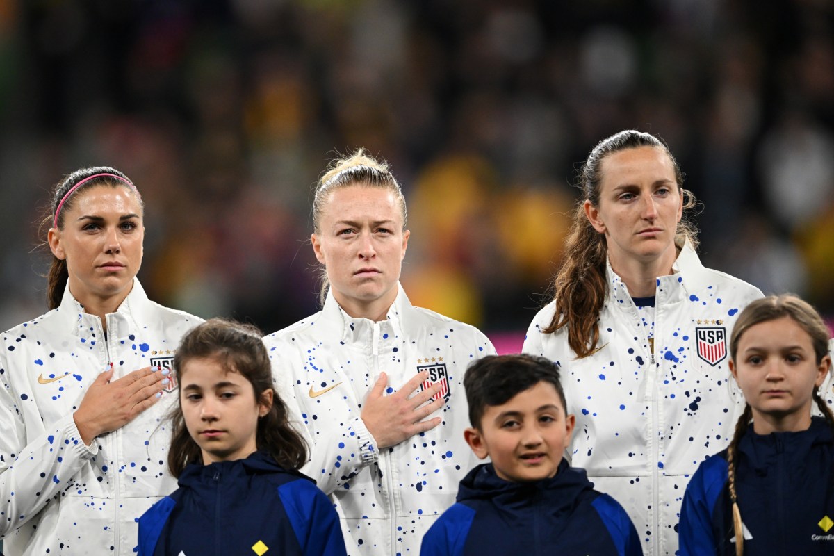 USWNT Players Remain Largely Silent Again During National Anthem - Newsweek