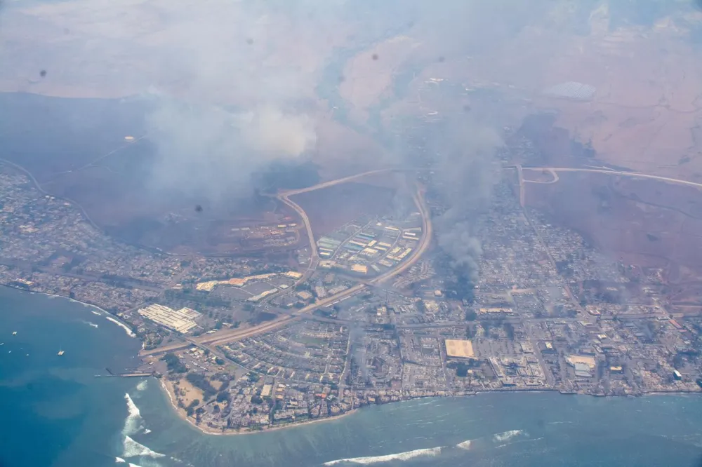 Lahaina ‘Wiped Off the Map’ by Maui Wildfire, Video Shows - Newsweek