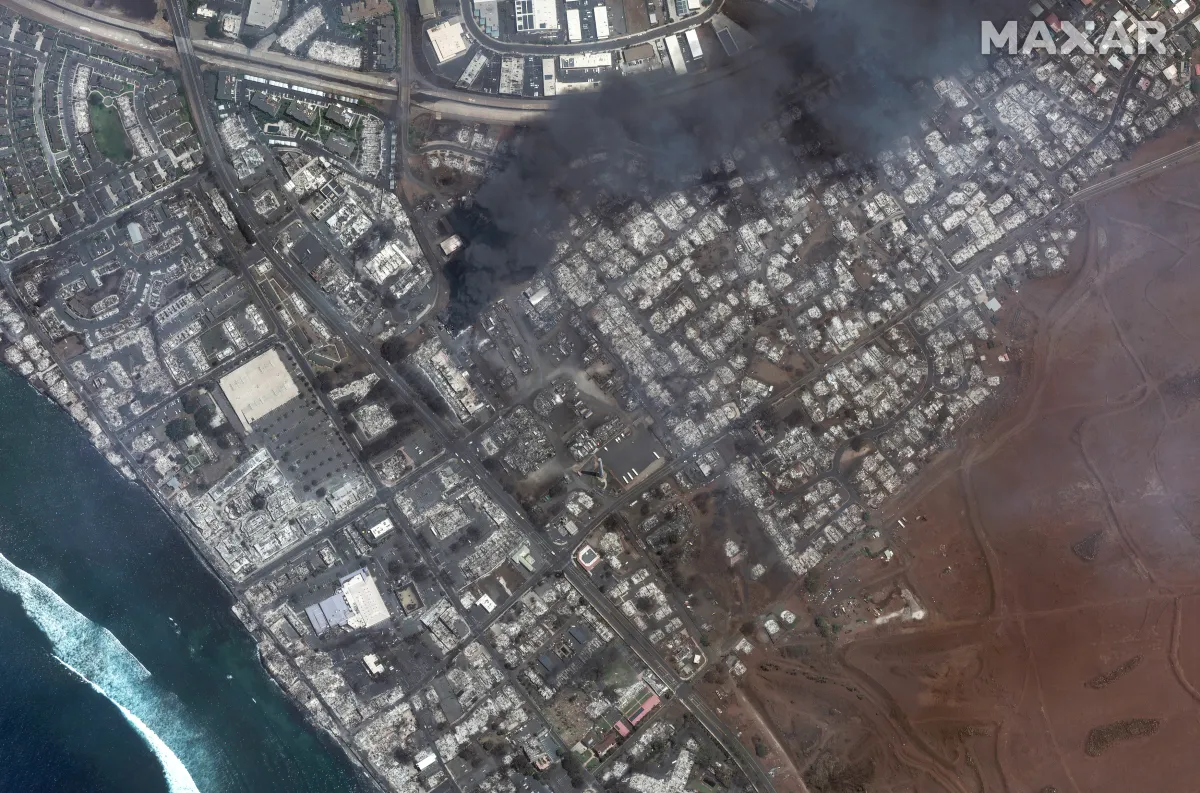 Hawaii Wildfire Update: Maps Show Where Maui Fire Spread, Is Contained ...