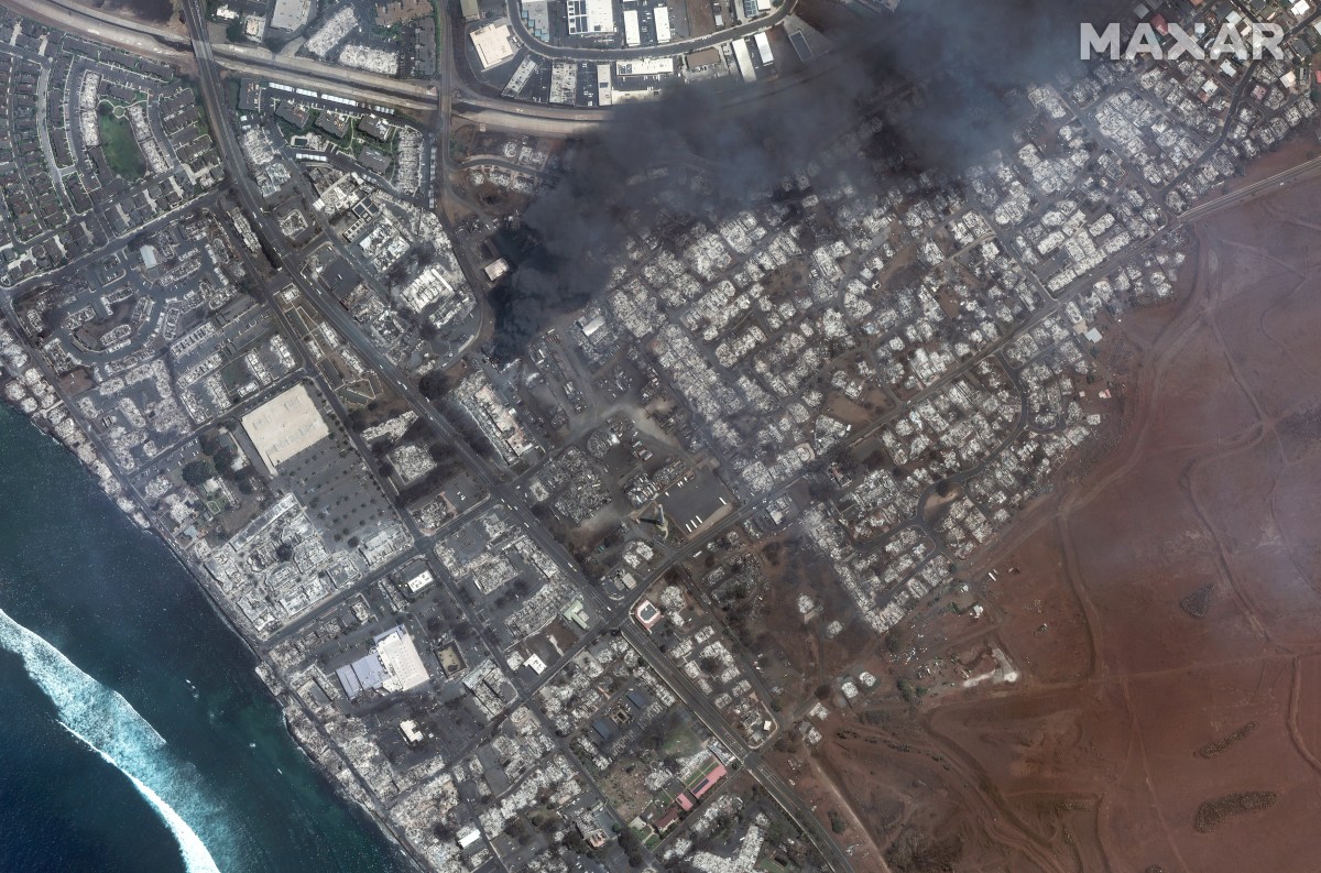 Hawaii Wildfire Update: Maps Show Where Maui Fire Spread, Is Contained ...