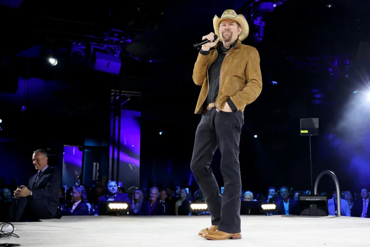 Toby Keith’s Cancer Foundation Shares Major Win - Newsweek