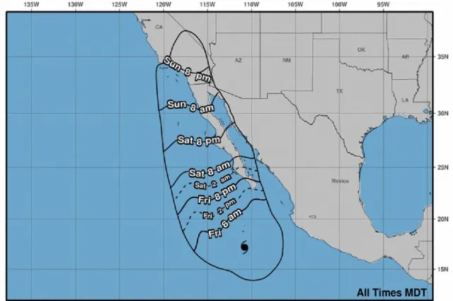 Hurricane Hilary Path, Tracker as Storm Could Bring ‘Significant ...
