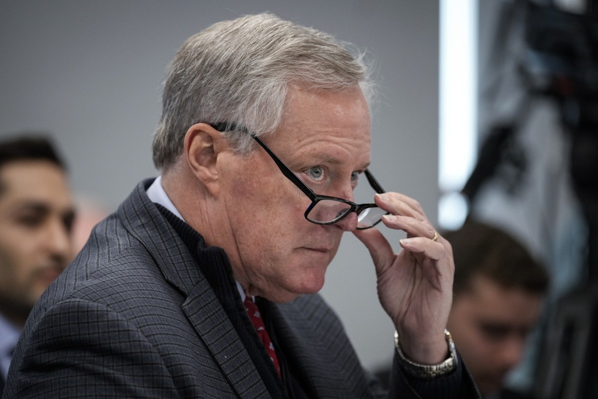 Mark Meadows’ Actions in Georgia Undercut Legal Argument: Ex-Pence ...