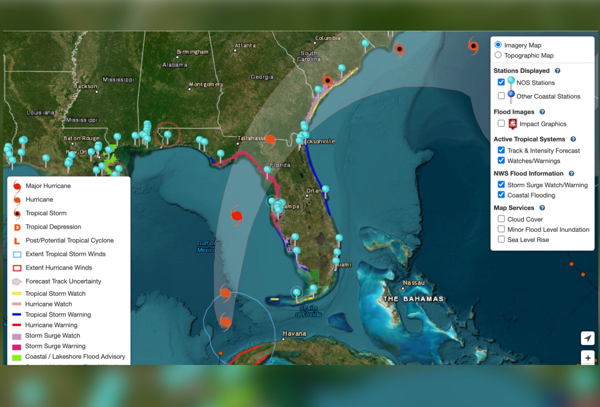 Chart Shows Florida Water Level Change During Hurricane Idalia - Newsweek