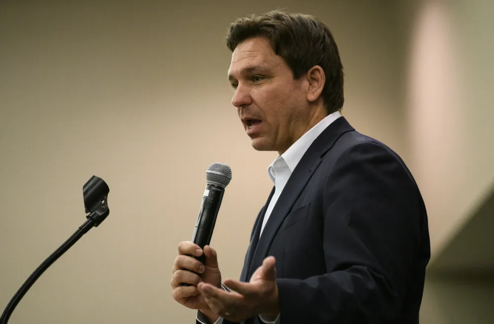 Ron DeSantis Sparks Fury With ‘You Loot, We Shoot’ Hurricane Warning ...