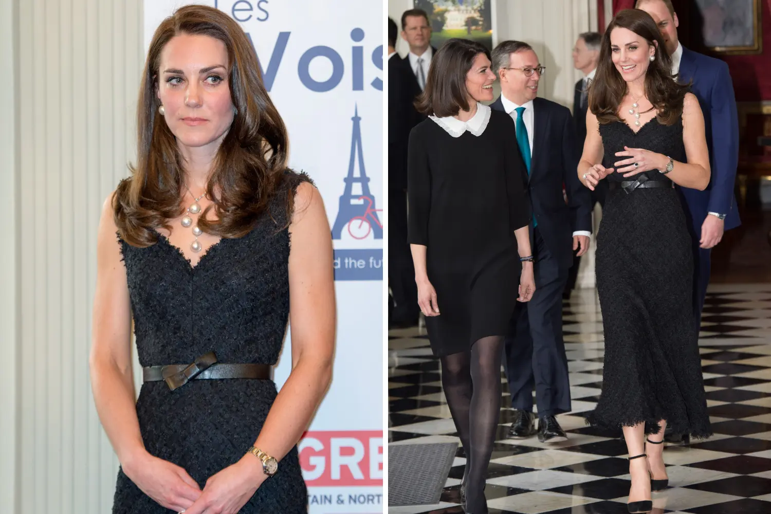 The Royals Top French Fashion Moments: From Queen Elizabeth to Kate ...